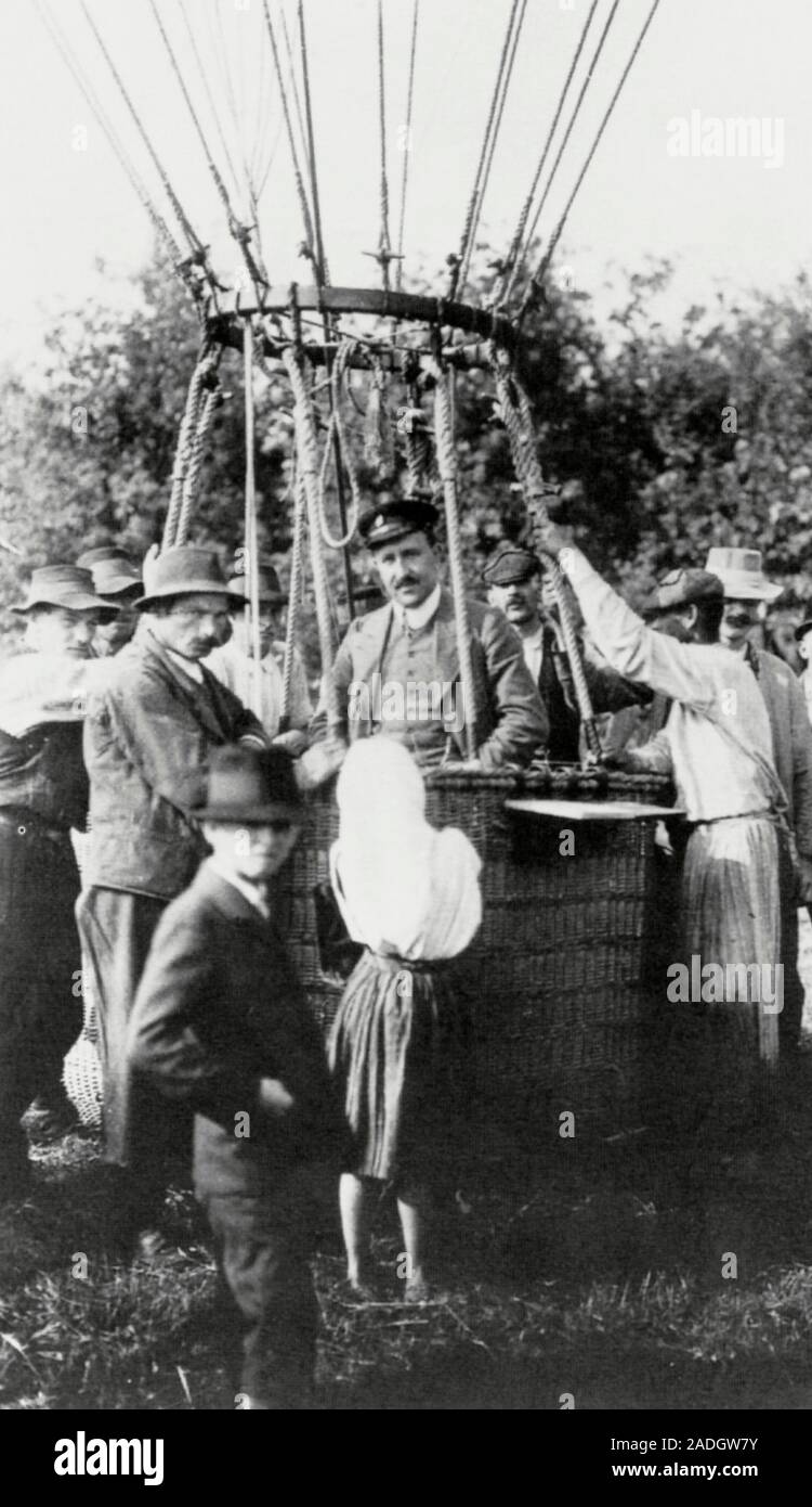 Victor Hess (1883-1964), Austrian physicist and discoverer of cosmic ...