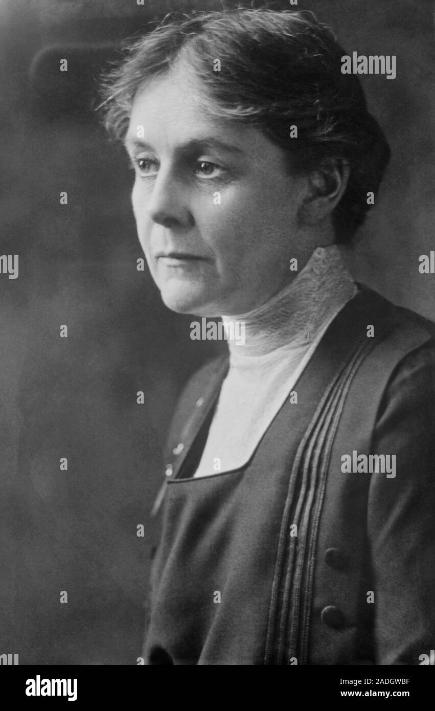 Alice Hamilton (1869-1970), American toxicologist and occupational health pioneer. Hamilton ...