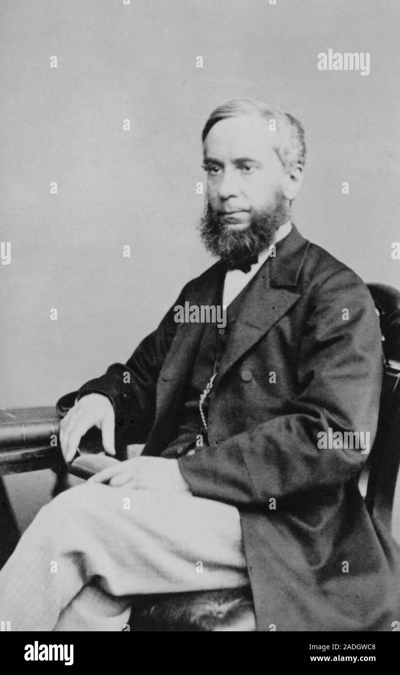 Sir William Huggins (1824-1910), British astronomer. Huggins worked on ...