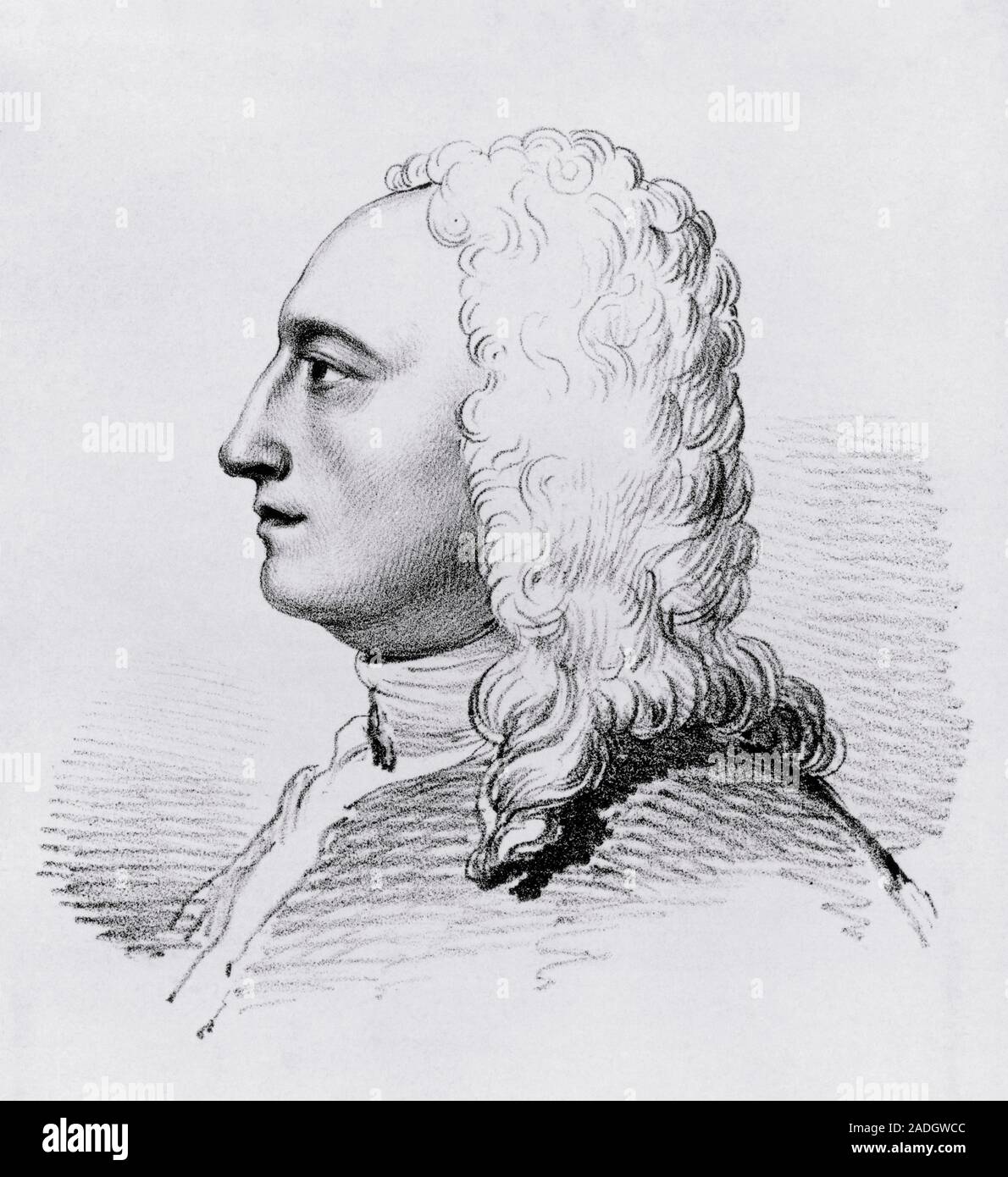 John Hadley (1682-1744), English inventor. In the 1720s Hadley improved ...