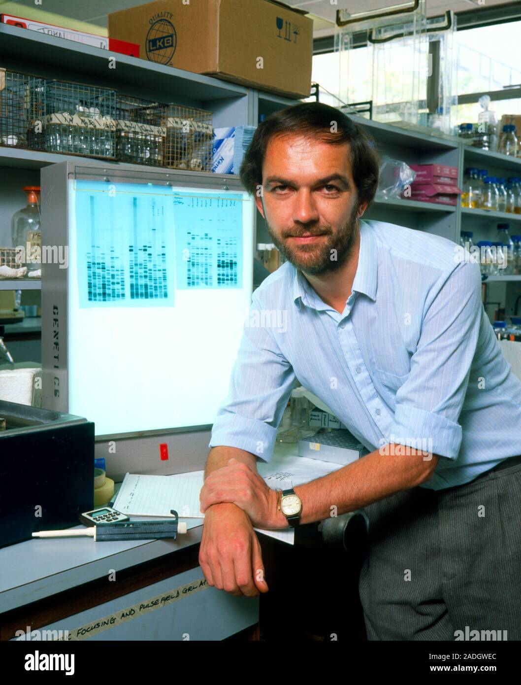 Professor Alec Jeffreys (b. 1950), the English molecular biologist who ...