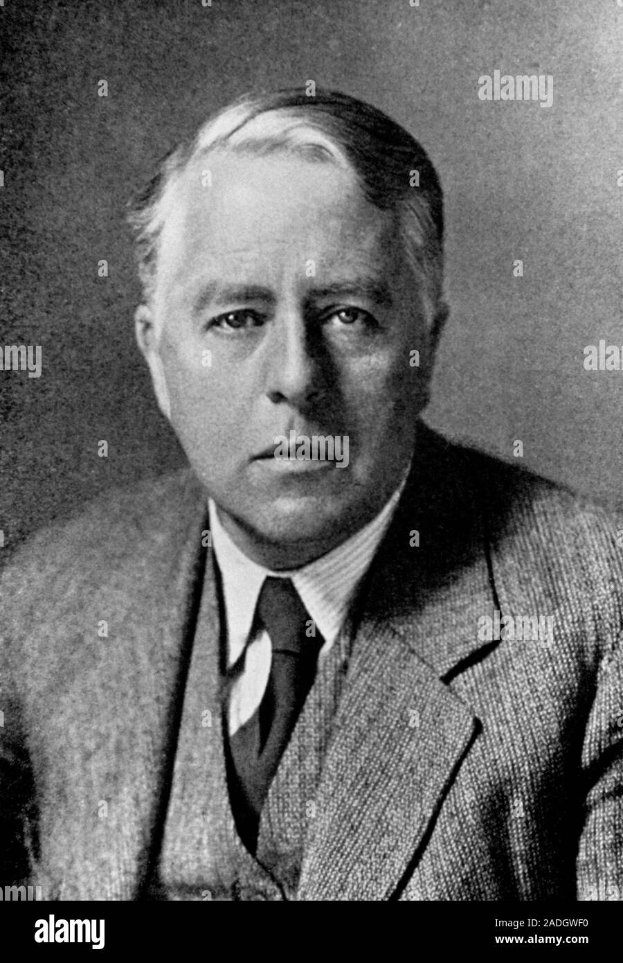 Portrait of the British astrophysicist and mathematician Sir James ...
