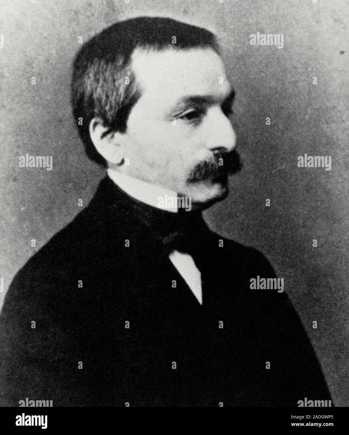 Leopold Kronecker. Portrait of Leopold Kronecker (1823-91), German ...