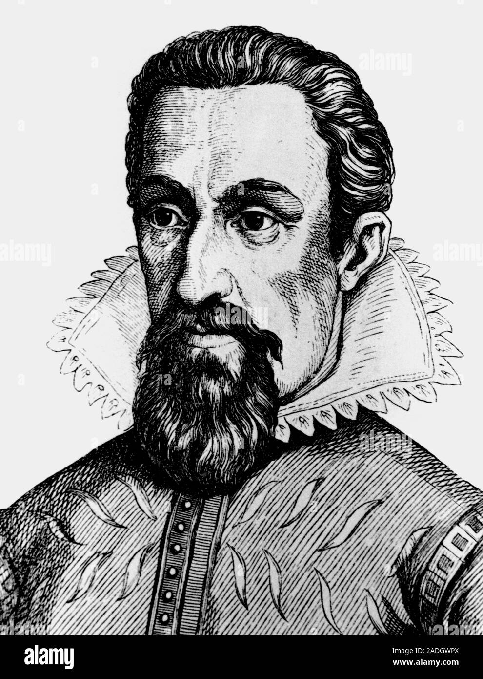 Johannes Kepler (1571-1630), the German astronomer who devised the ...