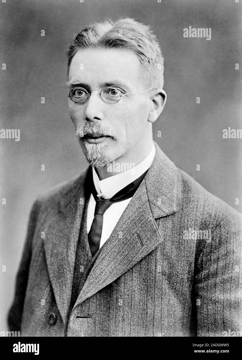 August Krogh (1874-1949), Danish physiologist. A pioneer in comparative studies on animals ...