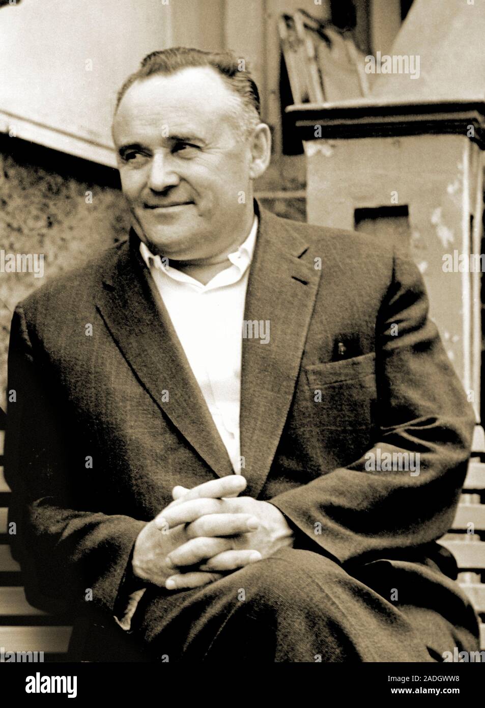 Sergei Korolev (1907-1966), pioneering Soviet rocket scientist. Korolev ...