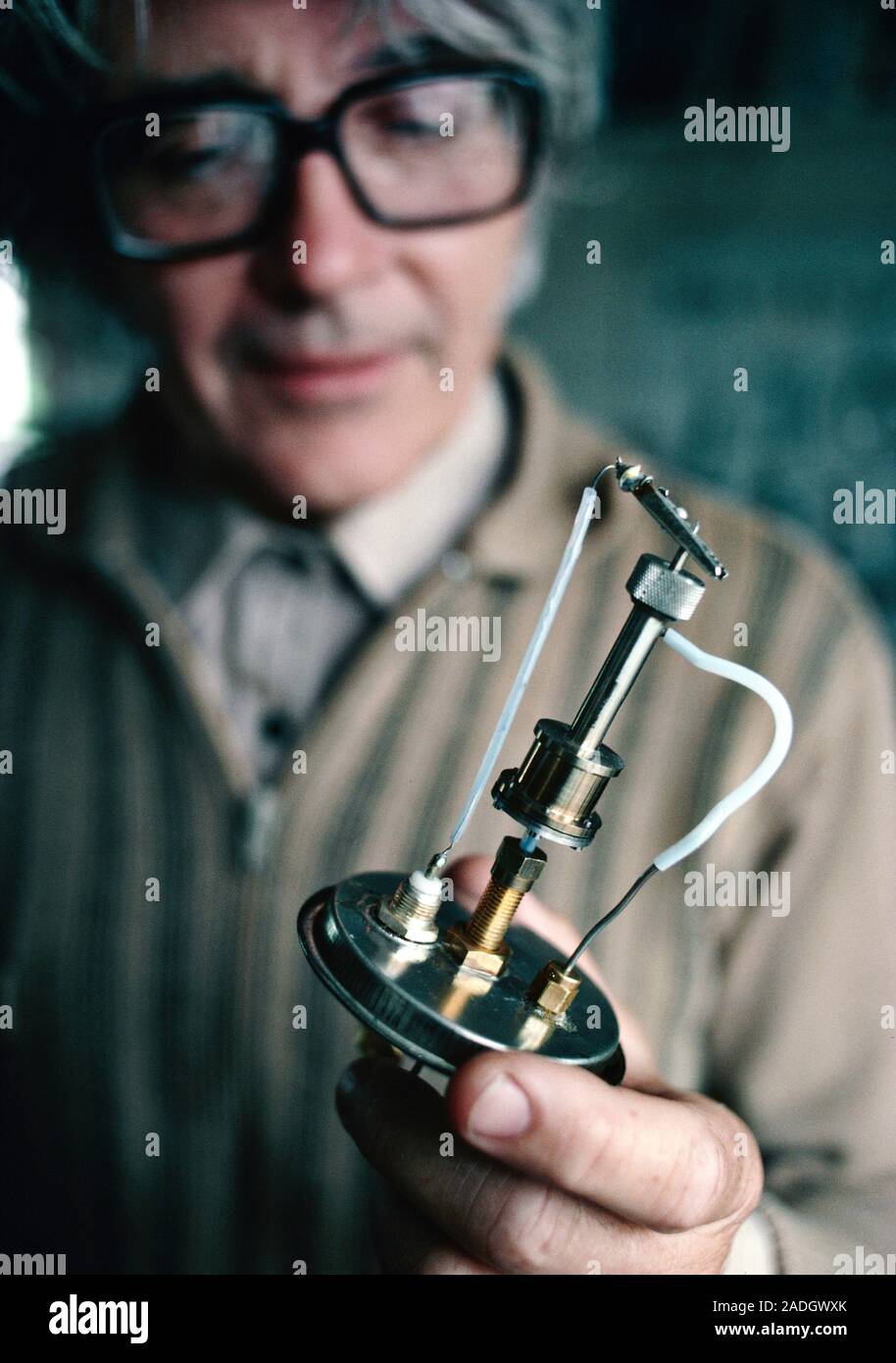 Professor James Lovelock (born 1919) the freelance inventor and ...