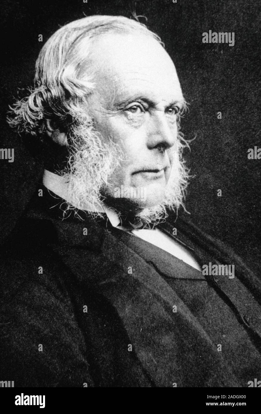 Portrait of Joseph Lister (born 5 April 1827, died 10 February 1912 ...