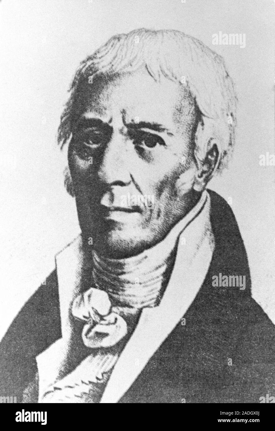 Jean Lamarck (1744-1829), the French naturalist who proposed early ...