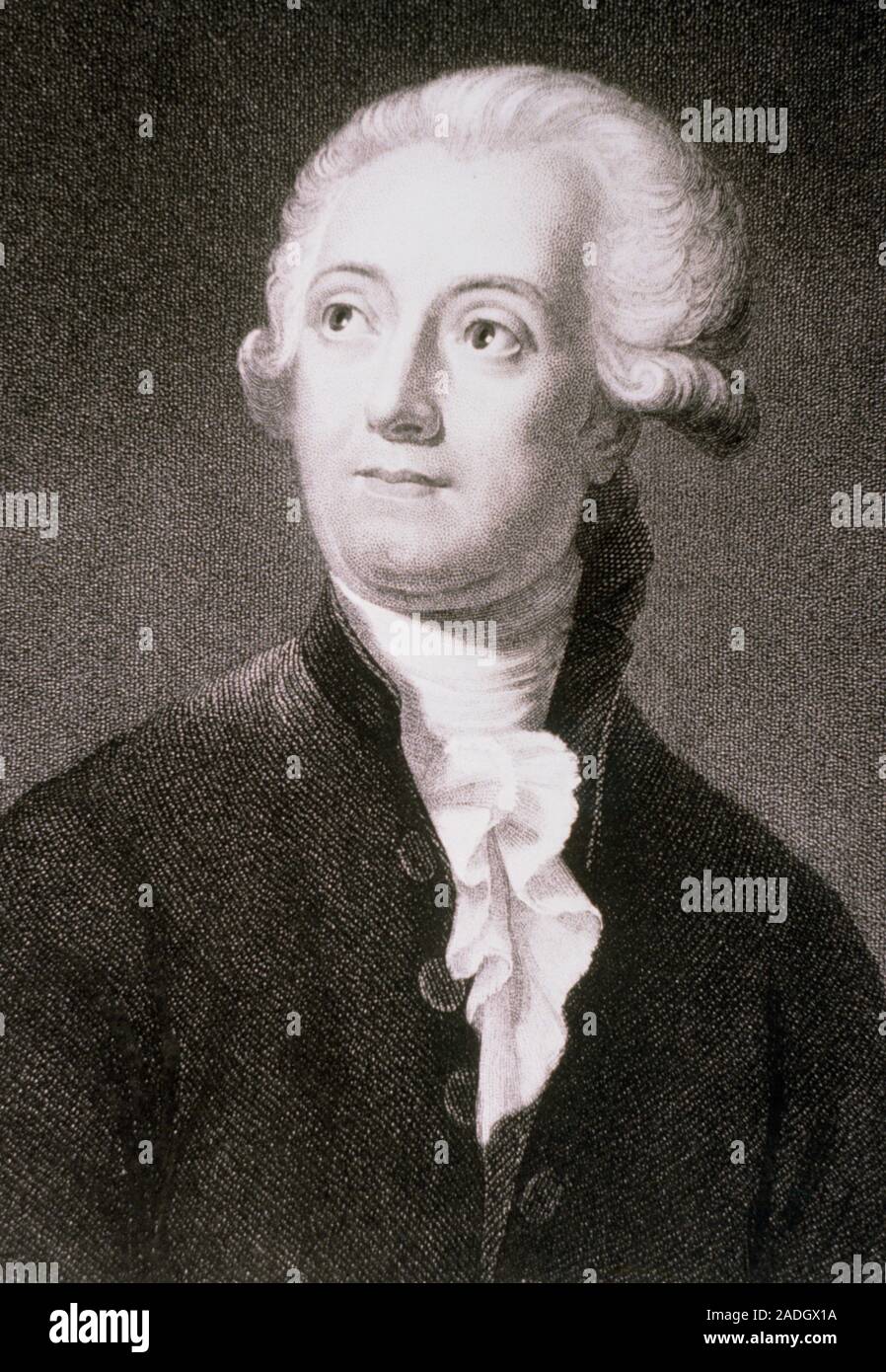 The French chemist Antoine Laurent Lavoisier, 1743-1794. Lavoisier is ...