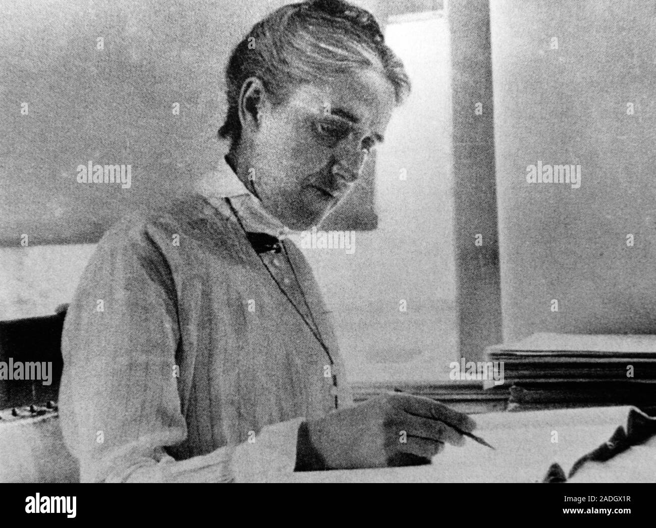 Portrait of Henrietta Leavitt (1868-1921) US astronomer. Leavitt graduated from Radcliffe ...