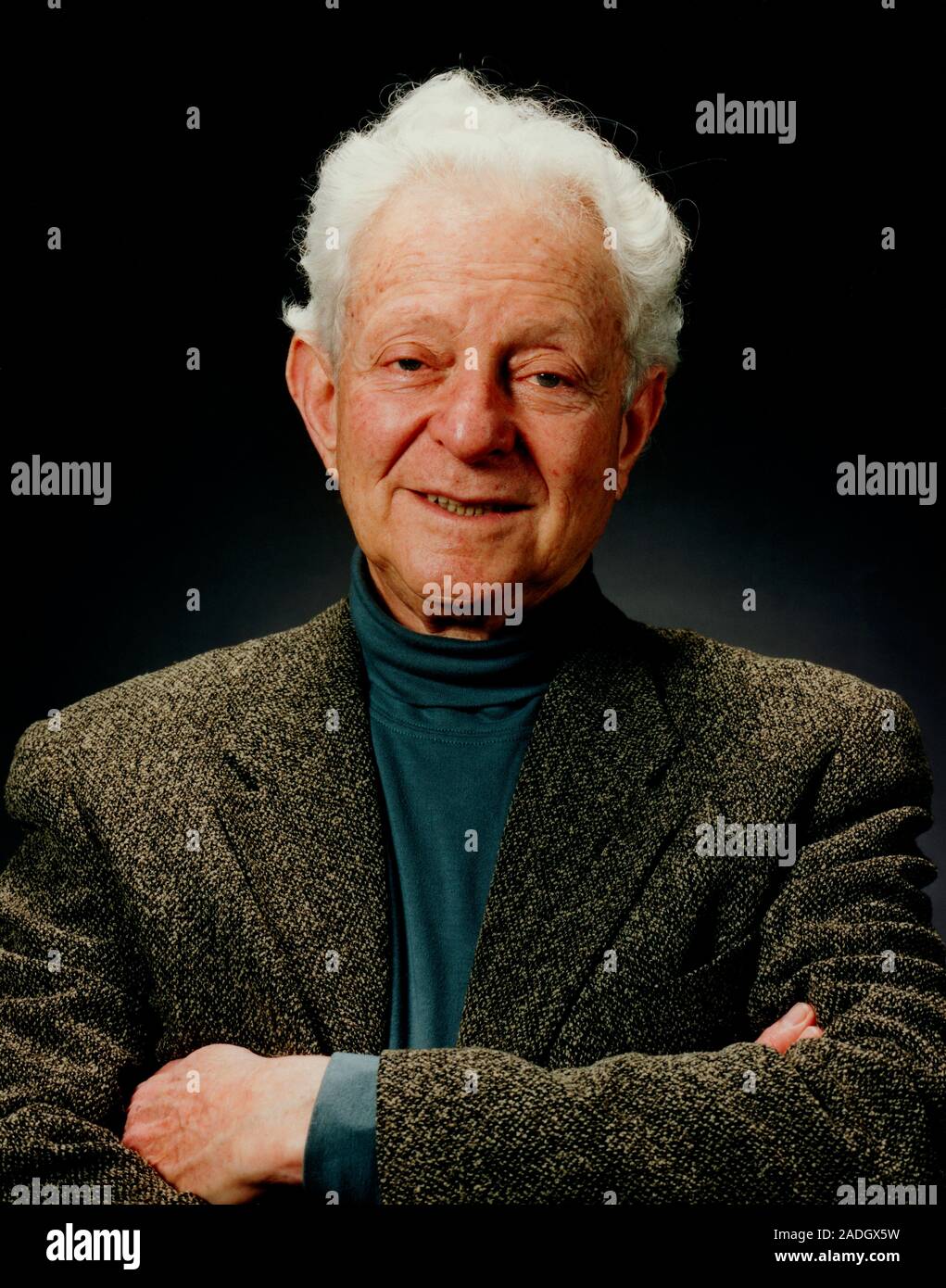 Leon Lederman. Portrait of Leon Max Lederman (1922 -), American ...