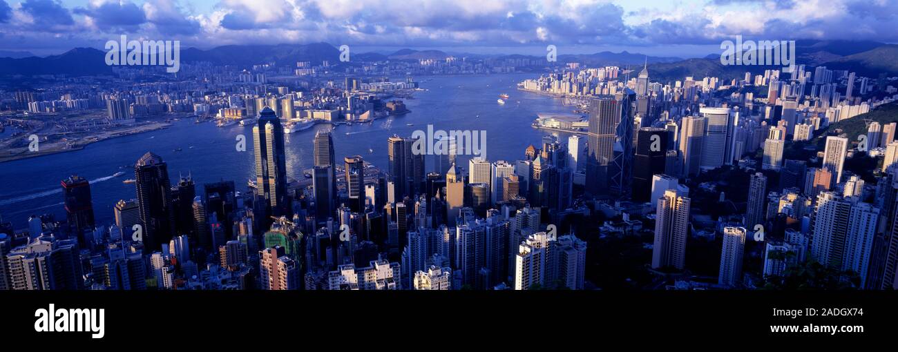 Aerial view of hong kong hi-res stock photography and images - Alamy
