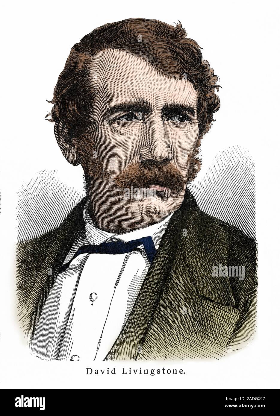 David Livingstone (1813-1873). The Scottish explorer and missionary ...