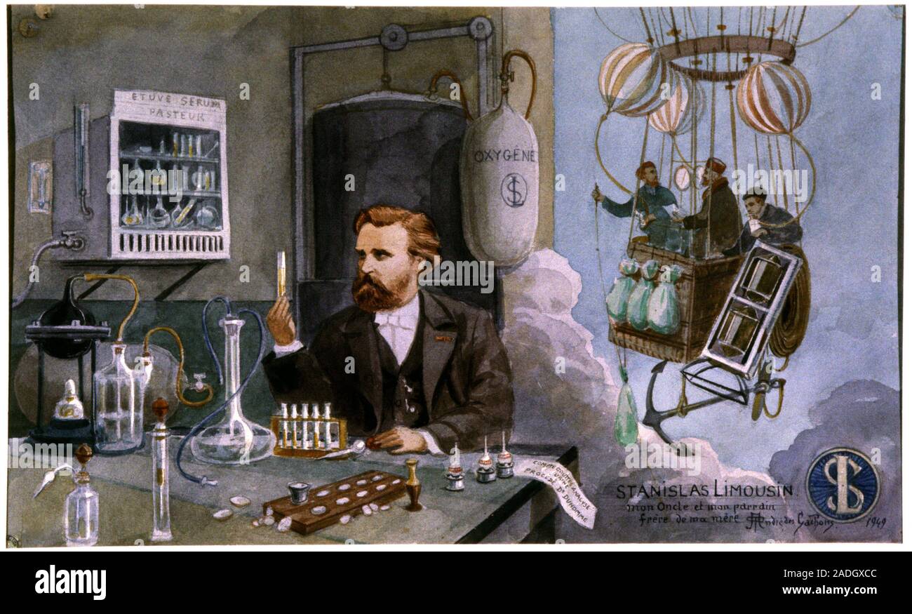 Stanislas Limousin (1831-1887), French pharmacist and inventor ...