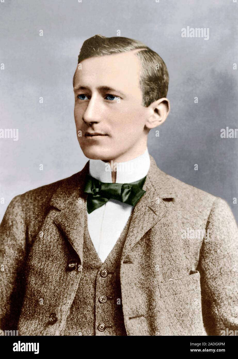 Guglielmo Marconi (1874-1937), Italian physicist and inventor of the ...