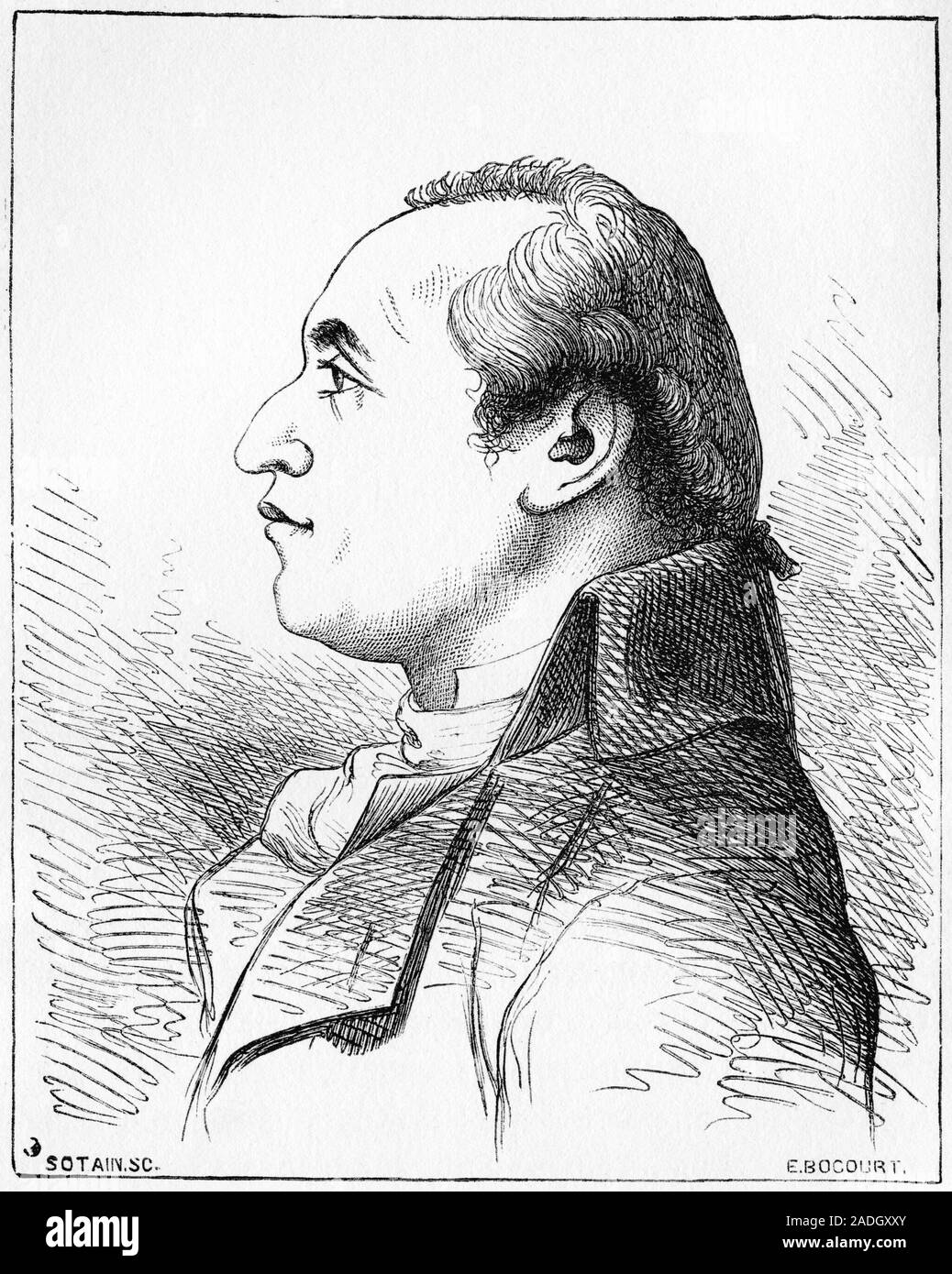 Gaspard Monge (1746-1818), French mathematician. Monge is remembered as ...