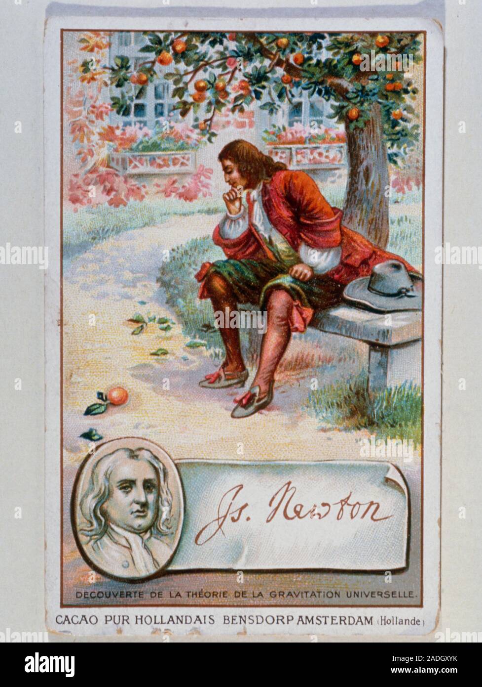 Sir Isaac Newton (1642-1727), English scientist and mathematician and ...