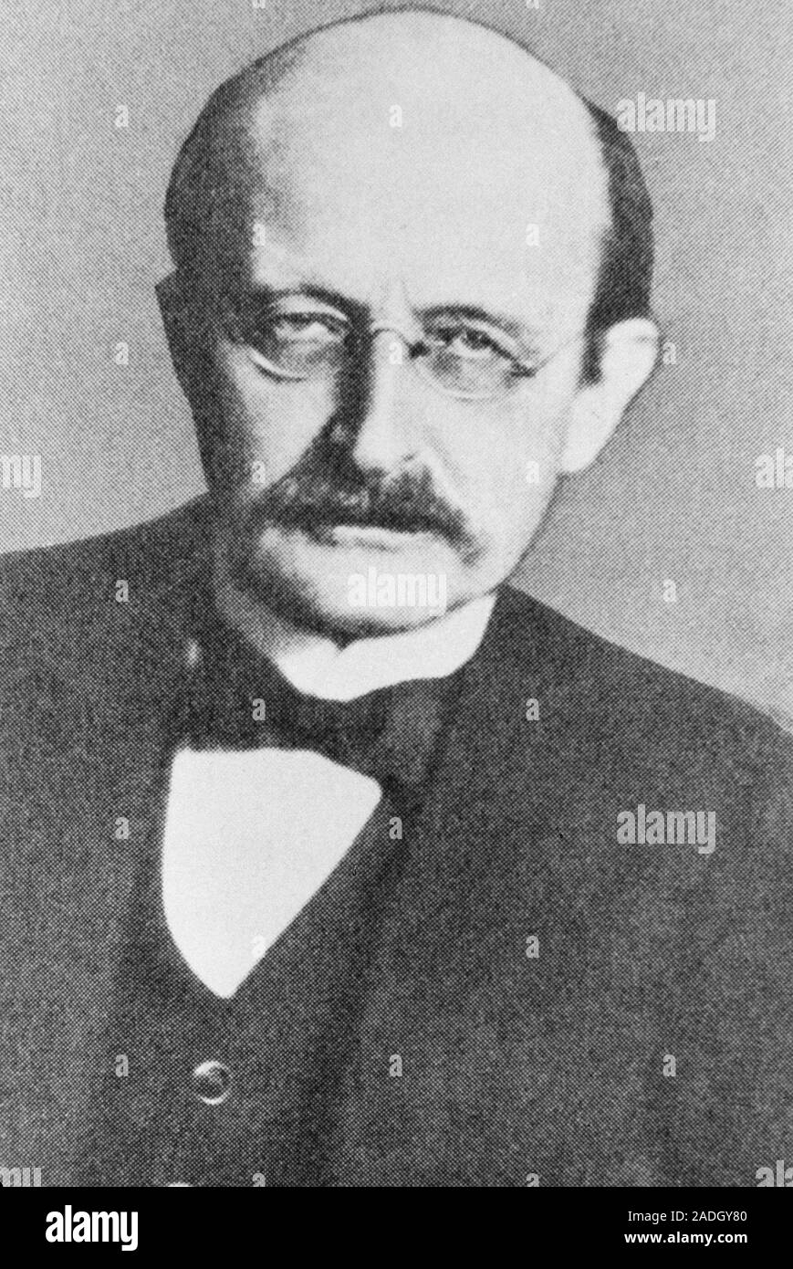 Portrait of Max Planck (1858-1947), German physicist and originator of ... Portrait of Max Planck (1858-1947), German physicist and originator of ...
