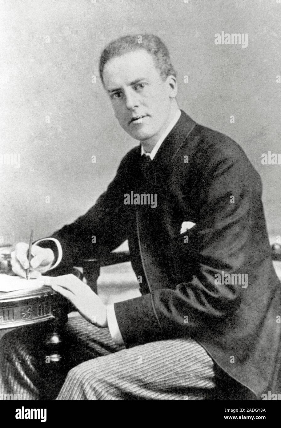 Portrait of the English statistician Karl Pearson (1857- 1936). Pearson ...