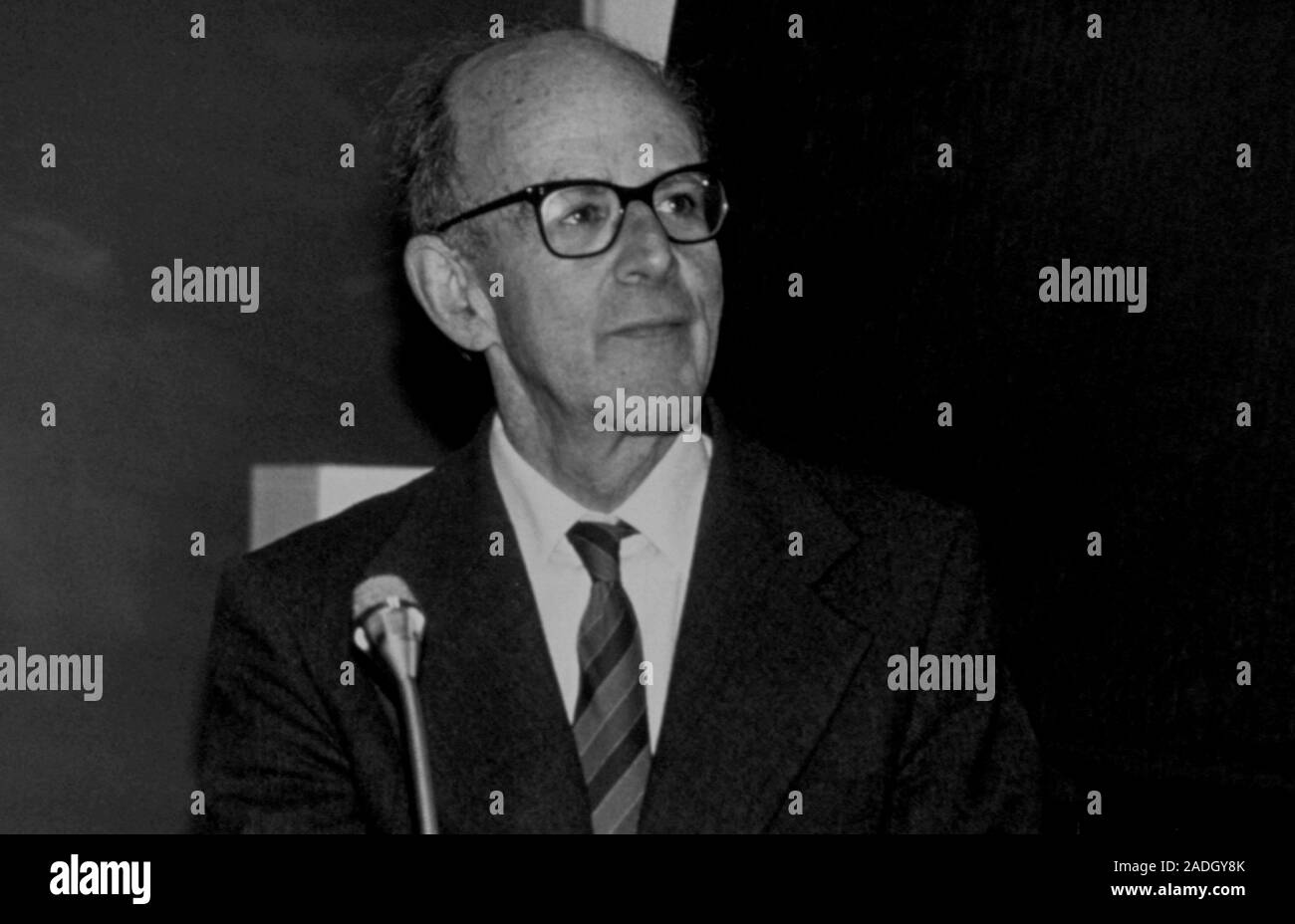 Max Perutz (1914-2002), Austrian-British molecular biologist ...