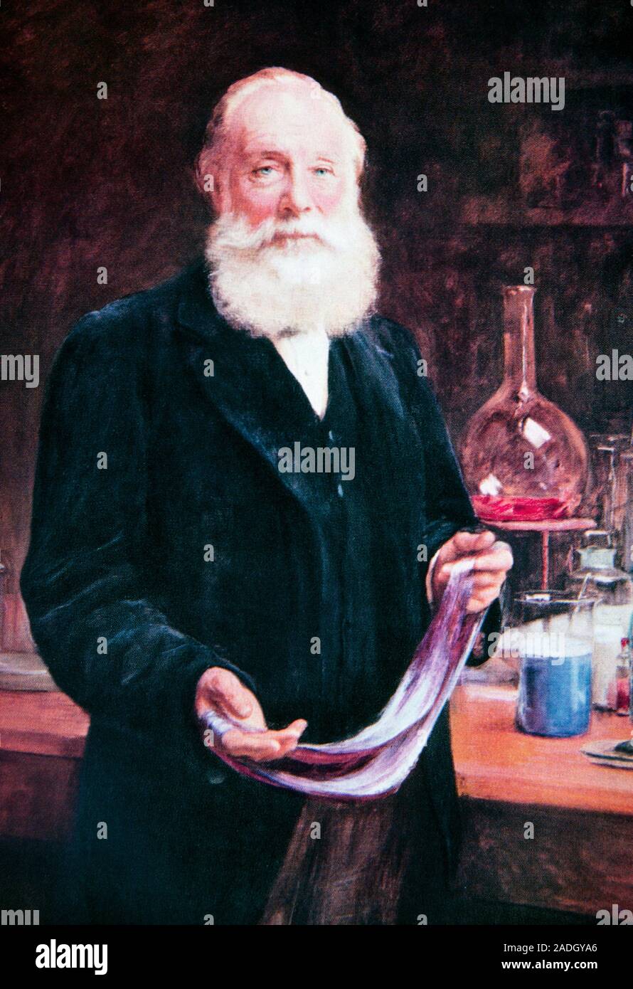 Sir William Henry Perkin. Portrait of Sir William Henry Perkin (1838 ...