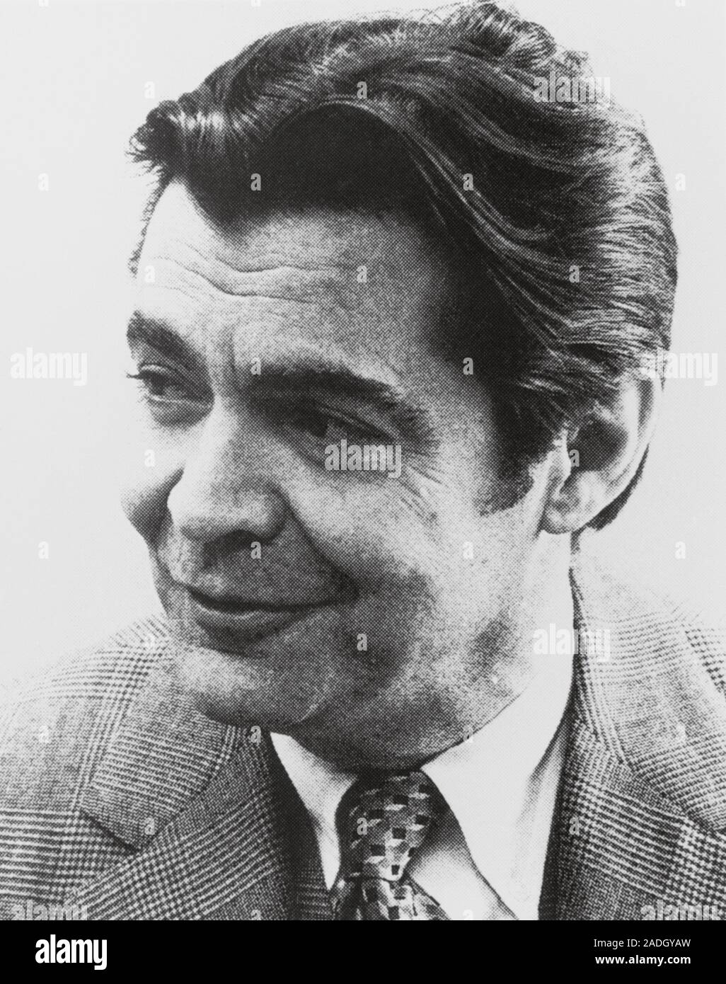 George Palade. Portrait of George Emil Palade (born 1912), Romanian ...