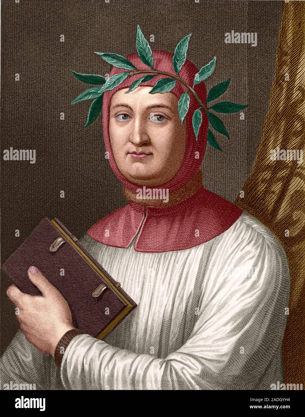 Francesco Petrarch Paintings Image Of Portrait Of Francesco Petrarca