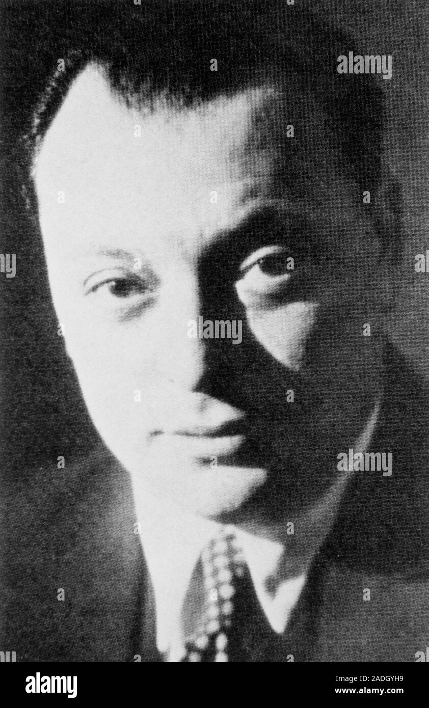 Wolfgang Pauli (1900-58), Austrian-Swiss physicist who worked on ...