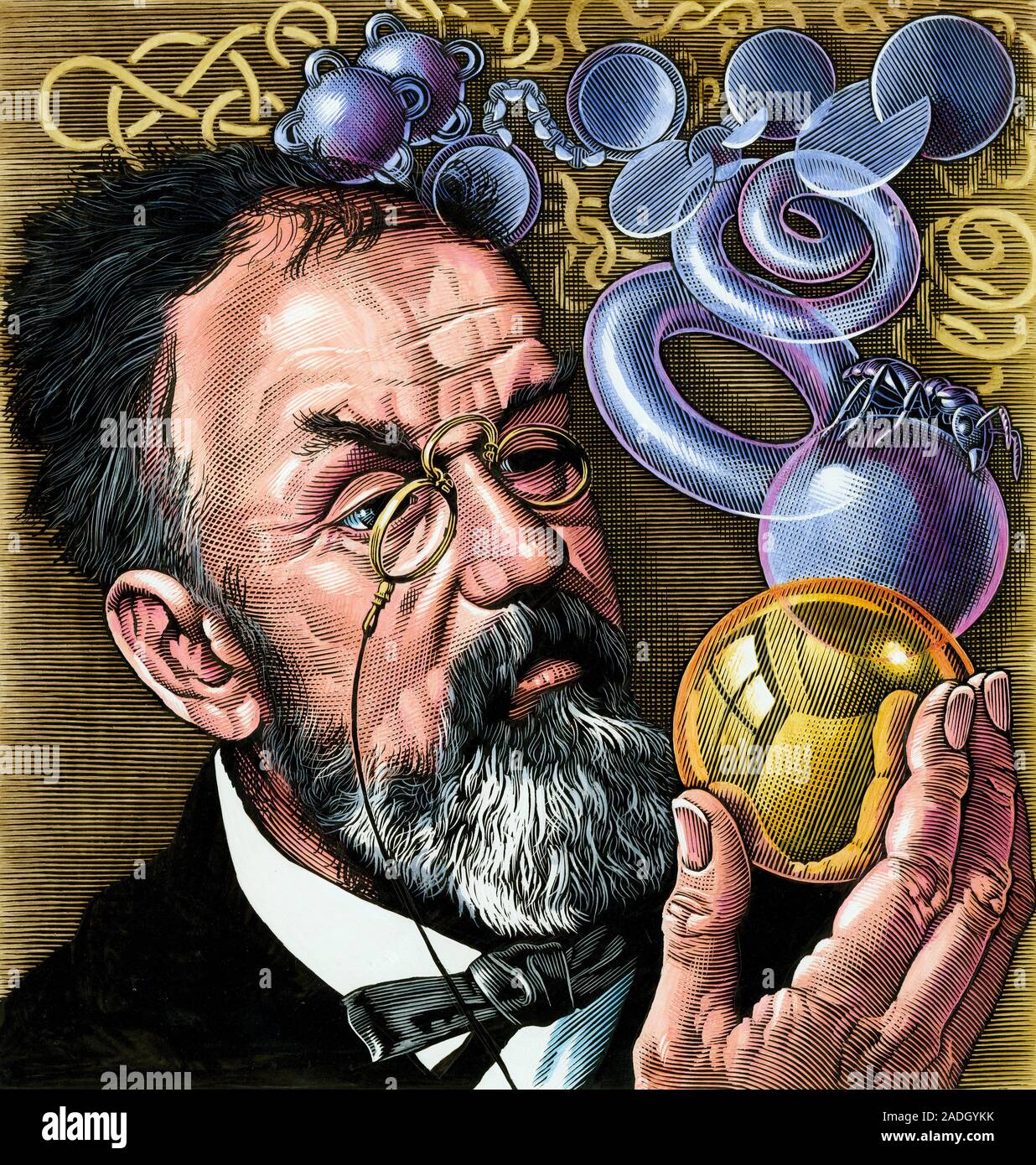 Henri Poincare (1854-1912), French mathematician. Poincare is ...