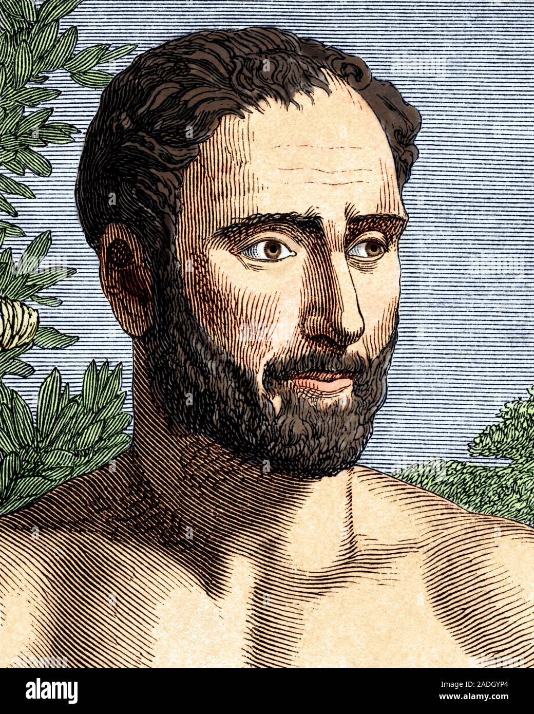 Pythagoras (c.580-c.490 BC), Ancient Greek philosopher. Pythagoras is ...