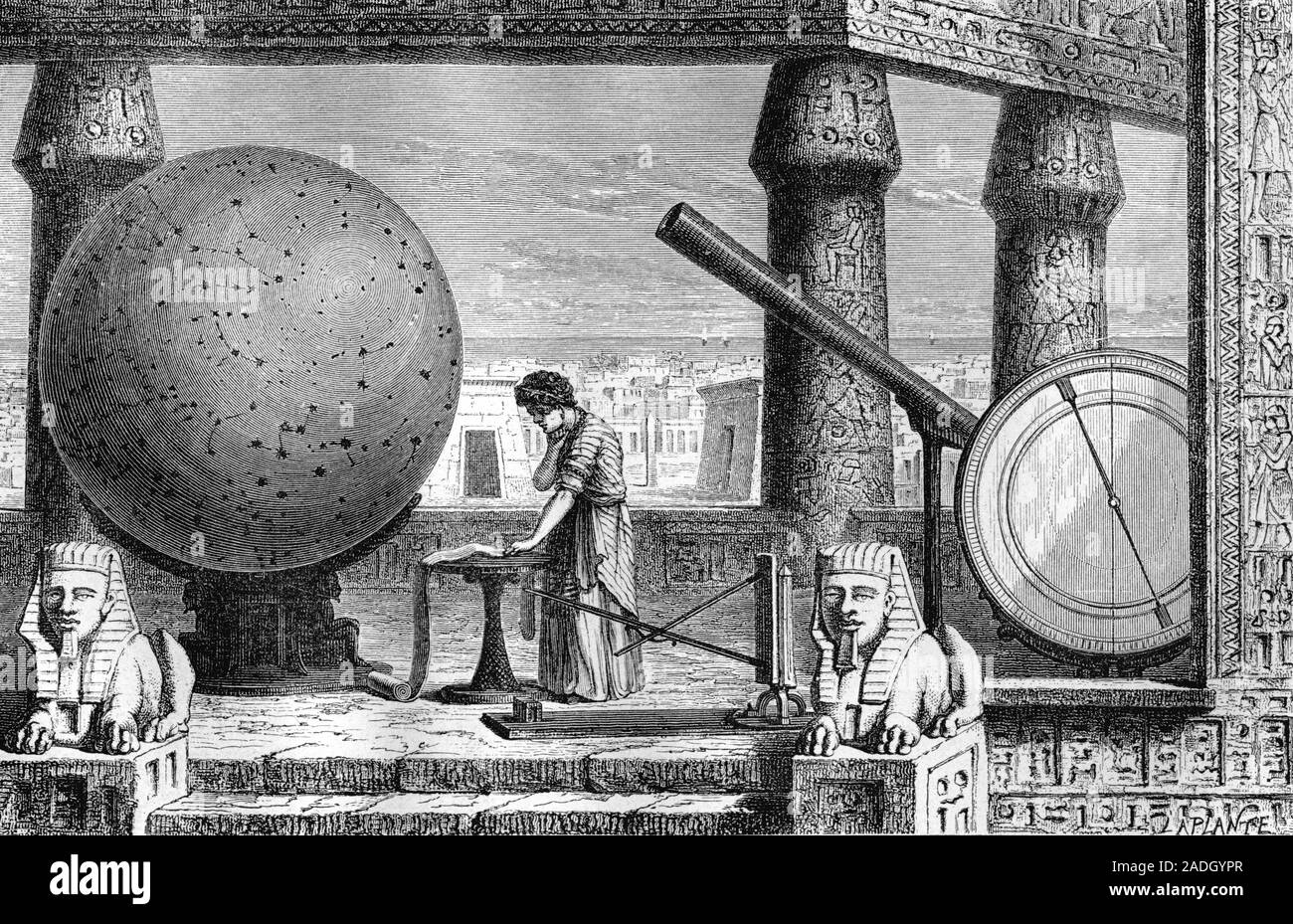 Claudius Ptolemy (AD c100-170), Greek-Egyptian astronomer, geographer ...