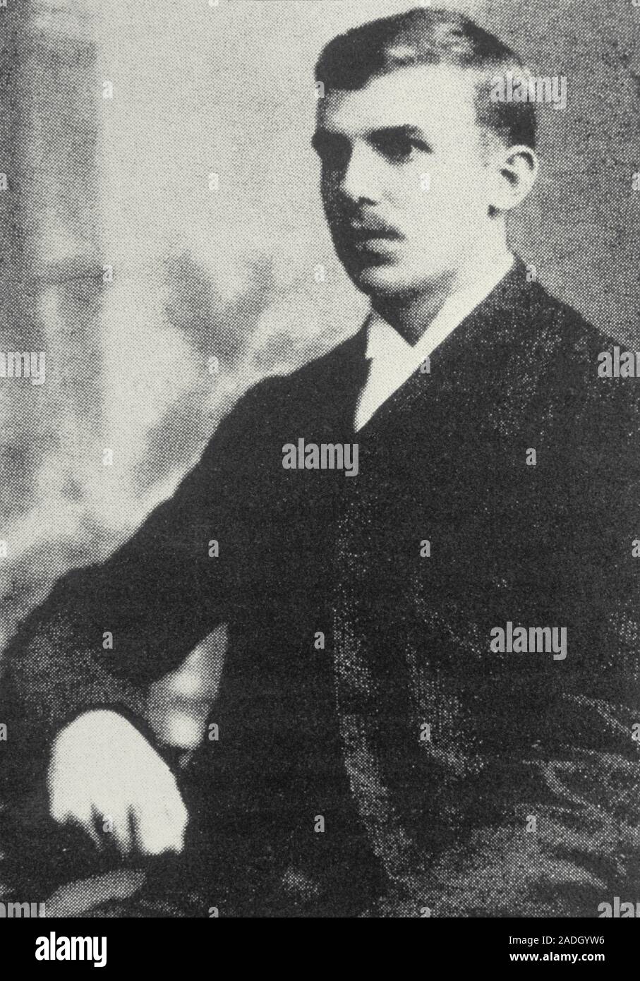 Portrait of Ernest Rutherford (1871-1937) New Zealand-born physicist ...