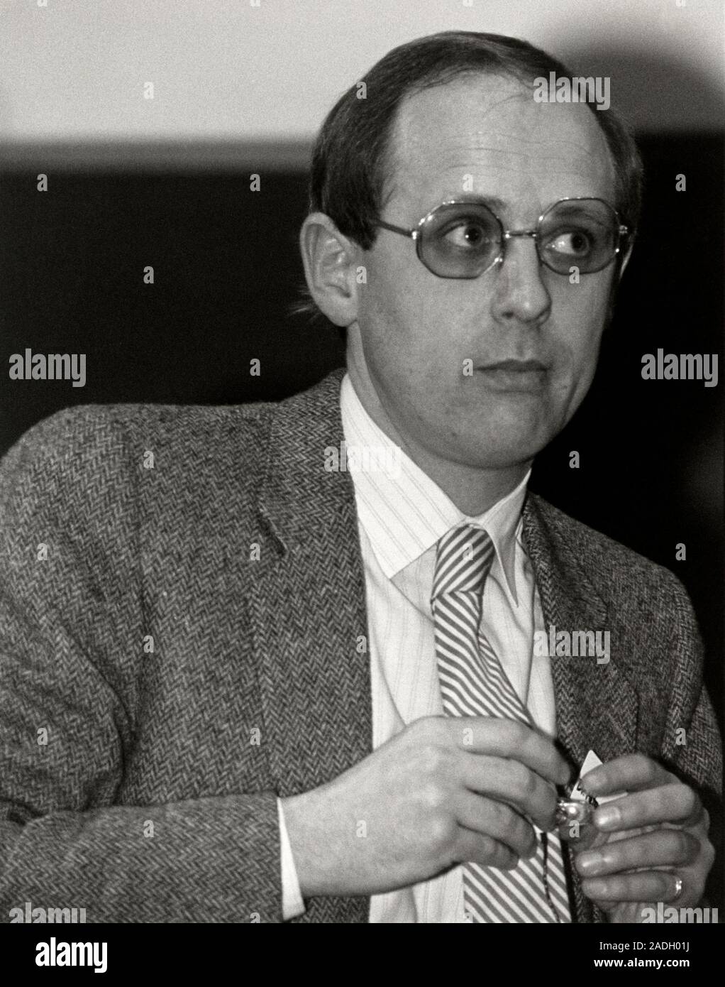 Dr. Peter Rigby, English biologist. Between 1976 & 1986 Rigby worked at ...