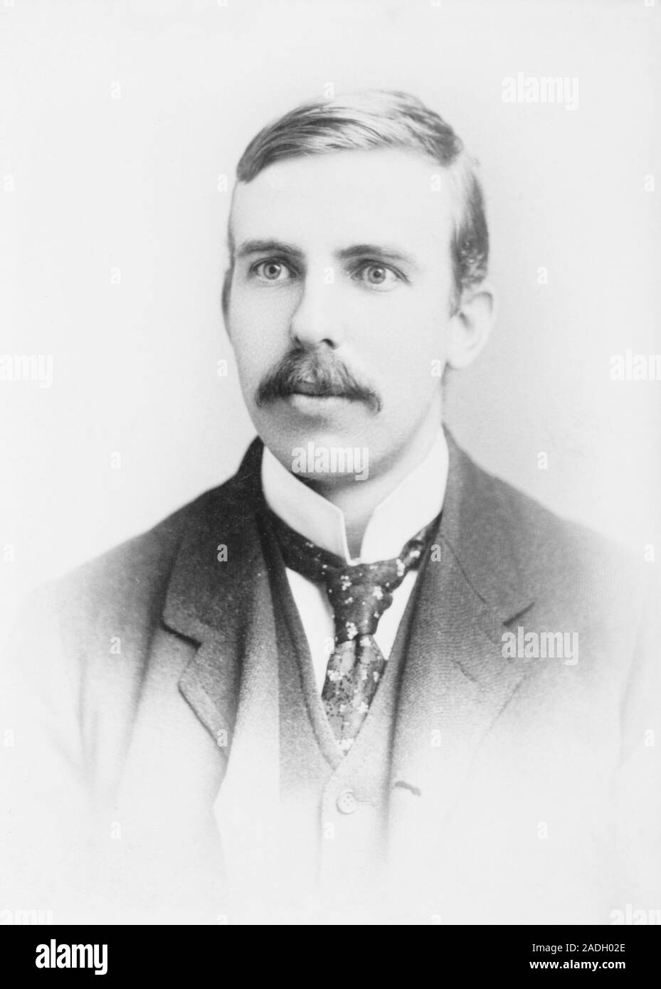 Ernest Rutherford (1871-1937), New Zealand-born nuclear physicist ...