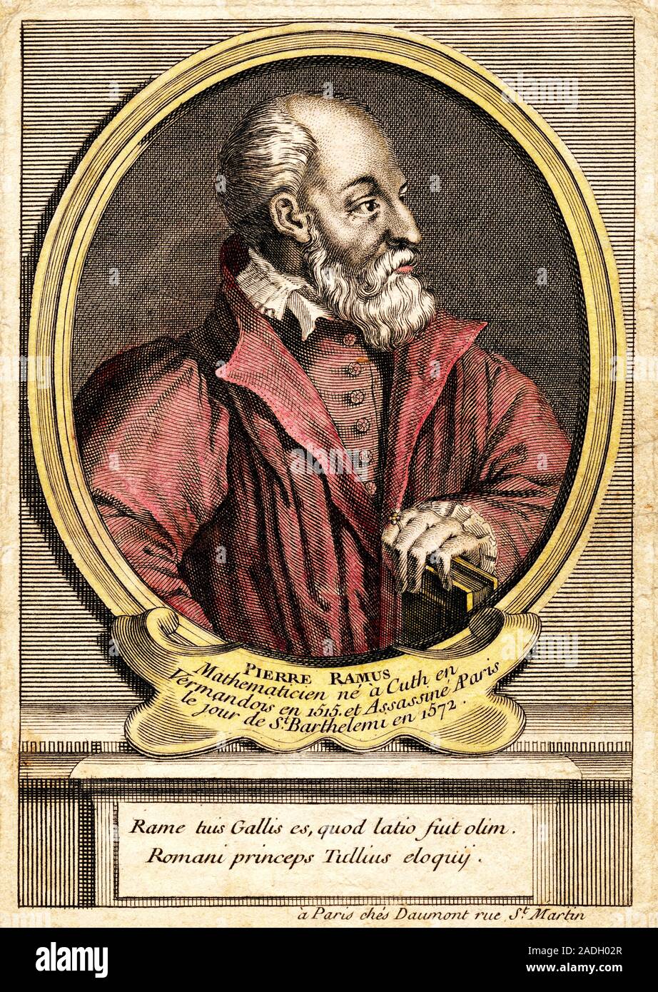 Petrus Ramus (1515-1572), French humanist and philosopher, also known ...