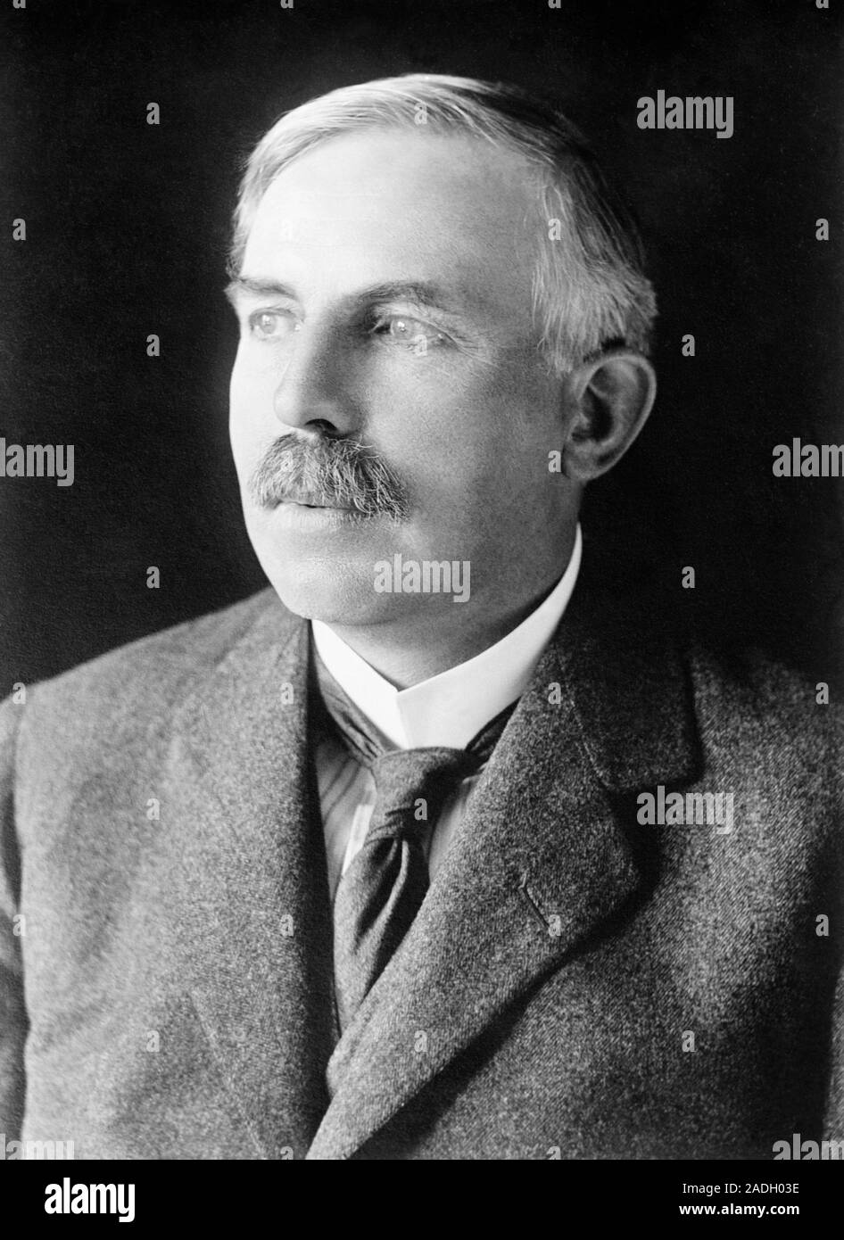 Sir Ernest Rutherford (1871-1937), New Zealand physicist. Rutherford's ...