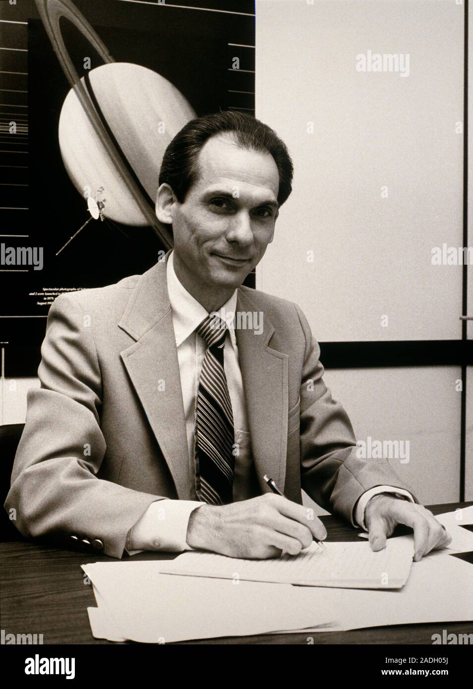 American scientist Dr Edward C. Stone, Project Scientist for the ...