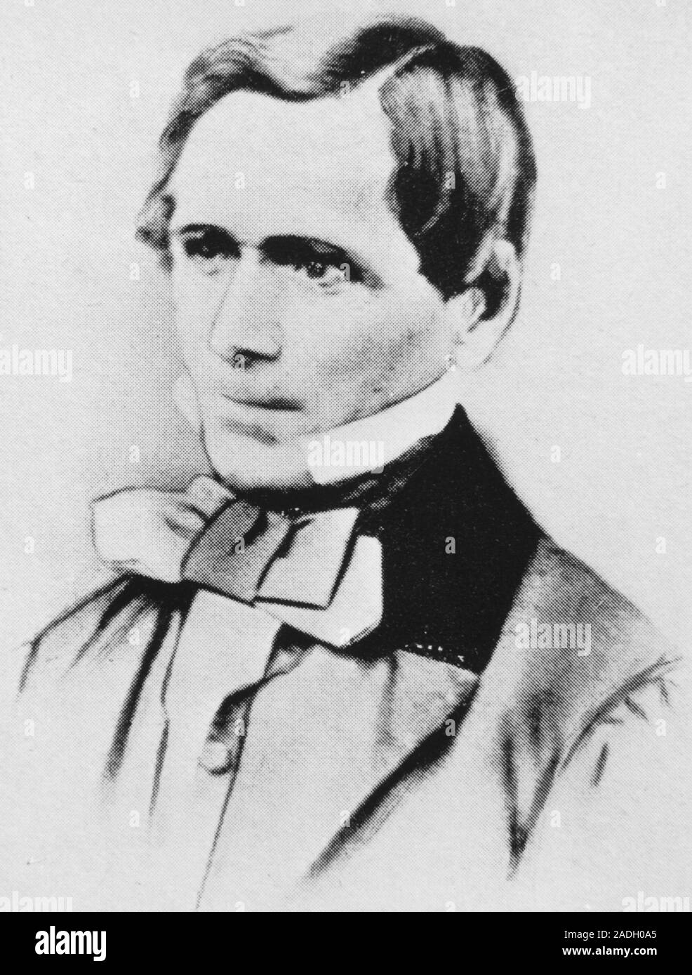 Alexis St. Martin. Portrait of Alexis St. Martin (1800-82), Canadian ...