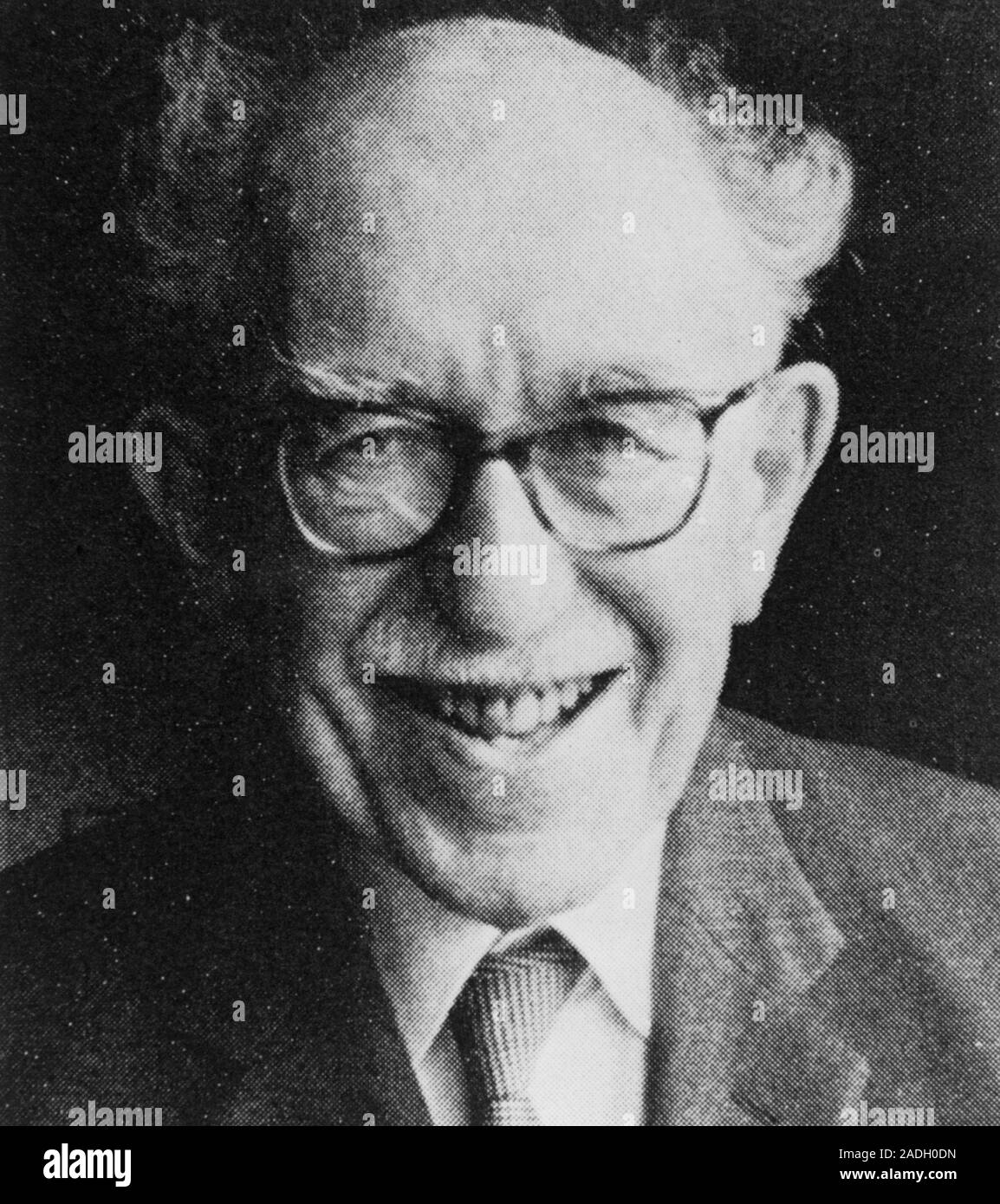 Otto Stern. Historical portrait of the German-US physicist Otto Stern ...