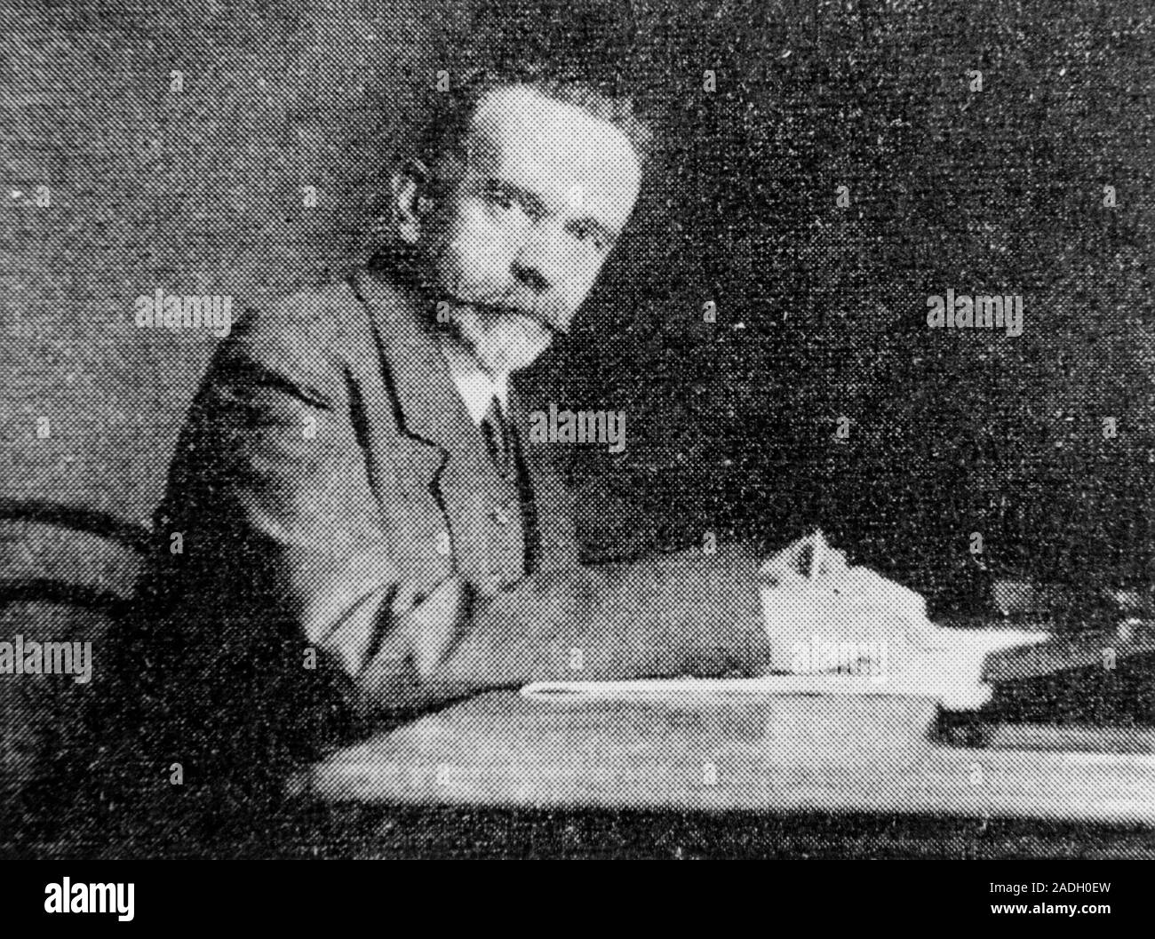 Traugott Sandmeyer. Portrait of the Swiss-born German chemist Traugott ...