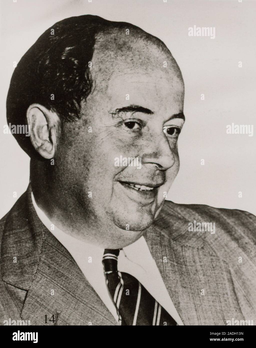 John Von Neumann. Portrait of the Hungarian- American mathematician ...