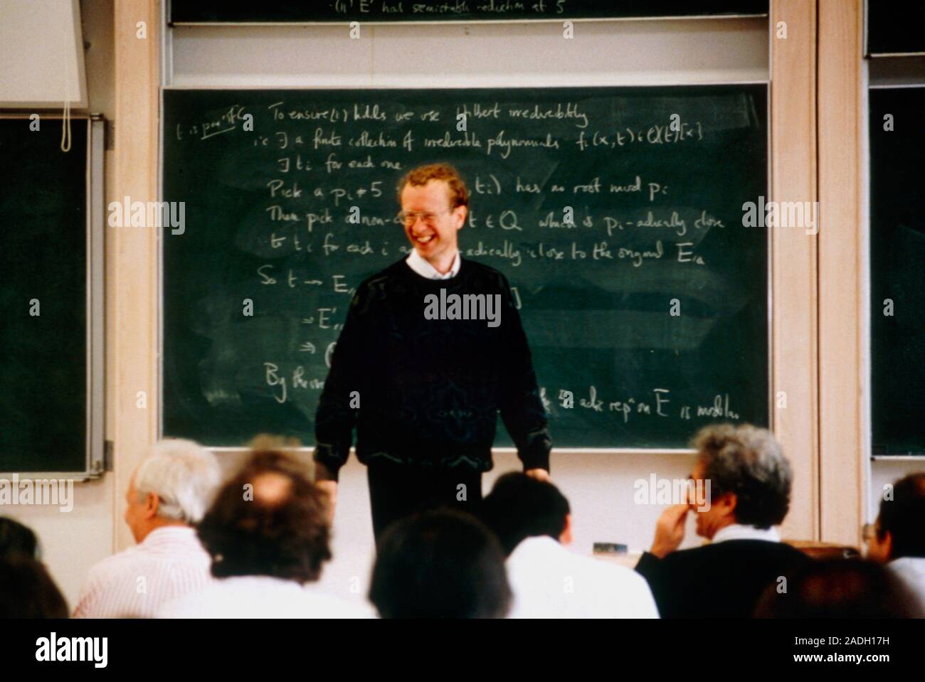 The man who proved Fermat's Last Theorem. Professor Andrew Wiles FRS (b ...