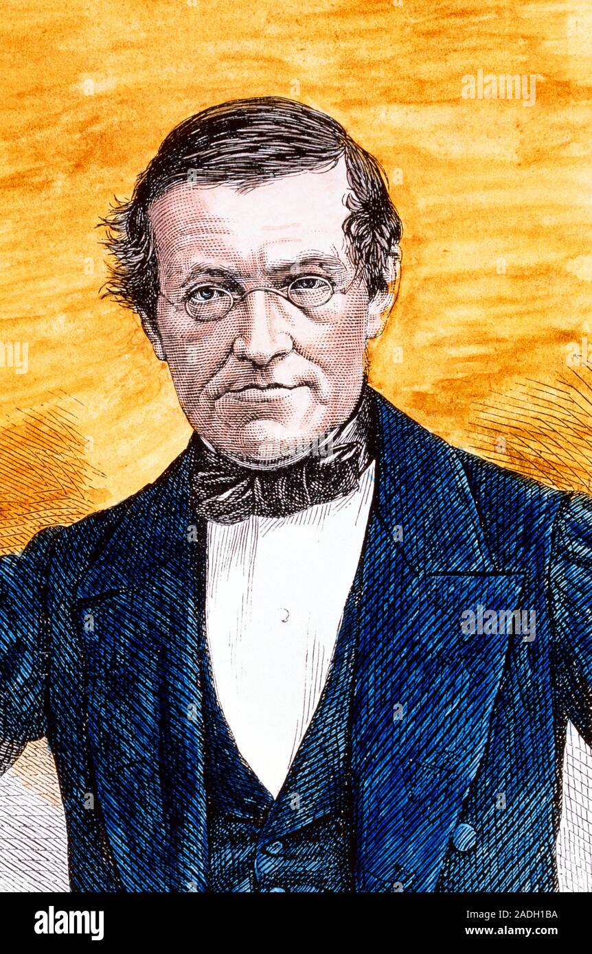 Charles Wheatstone. Engraving of Sir Charles Whea- tstone (1802-1875 ...