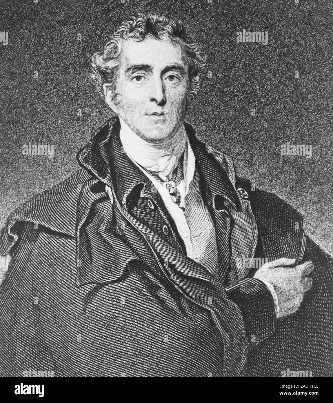 Duke of Wellington. Historical engraving of Arthur Wellesley (1769-1852 ...