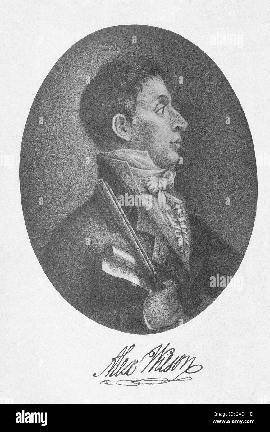 Alexander Wilson (1766-1813), American-Scottish naturalist. Wilson born ...