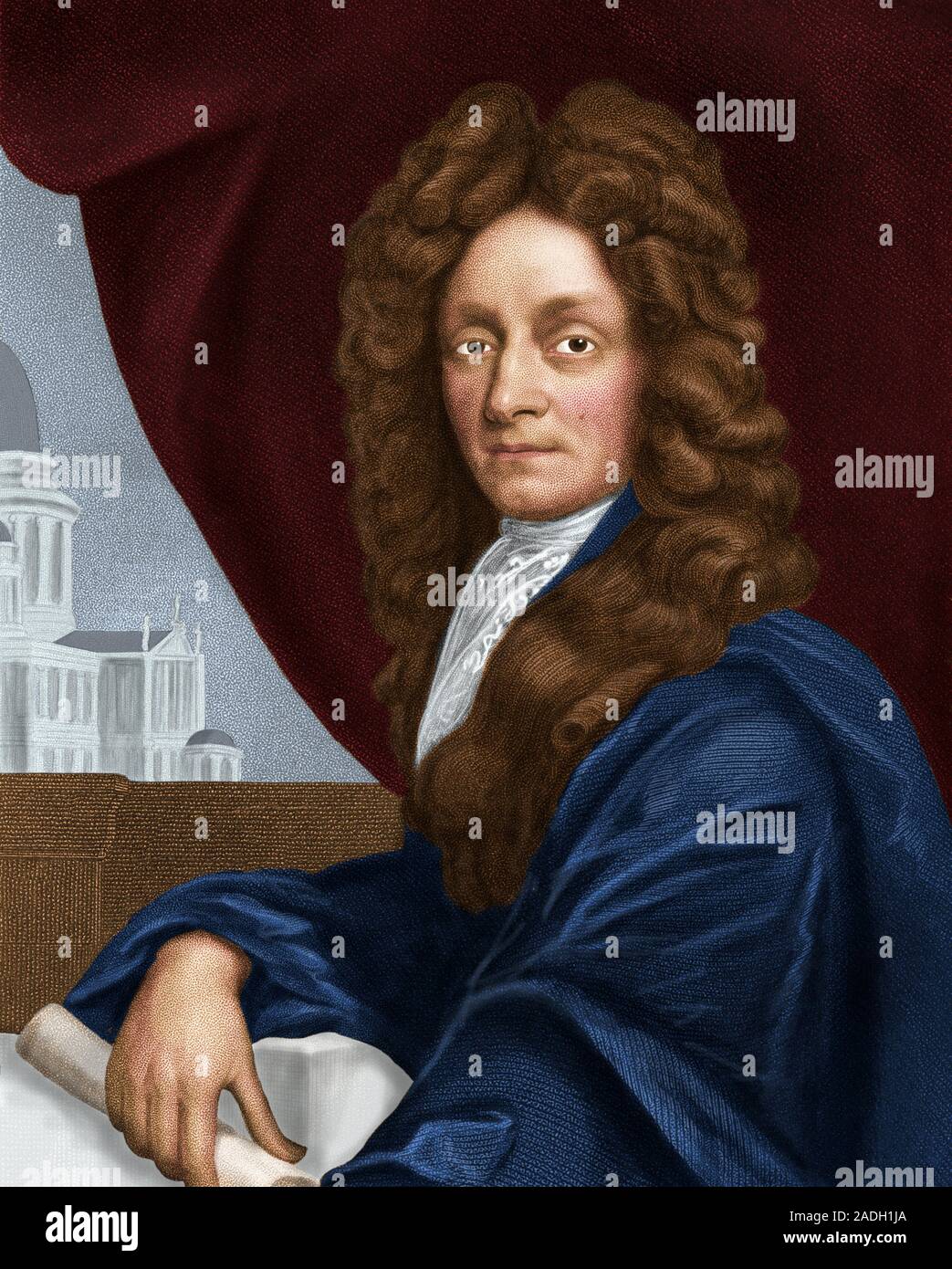 Sir Christopher Wren (1632-1723), English architect and astronomer ...