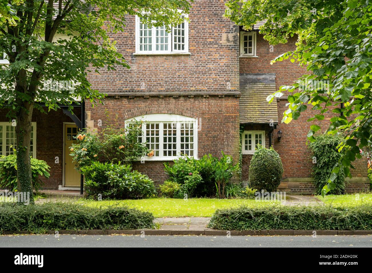 Homes in Port Sunlight, built by William Lever for workers at the ...