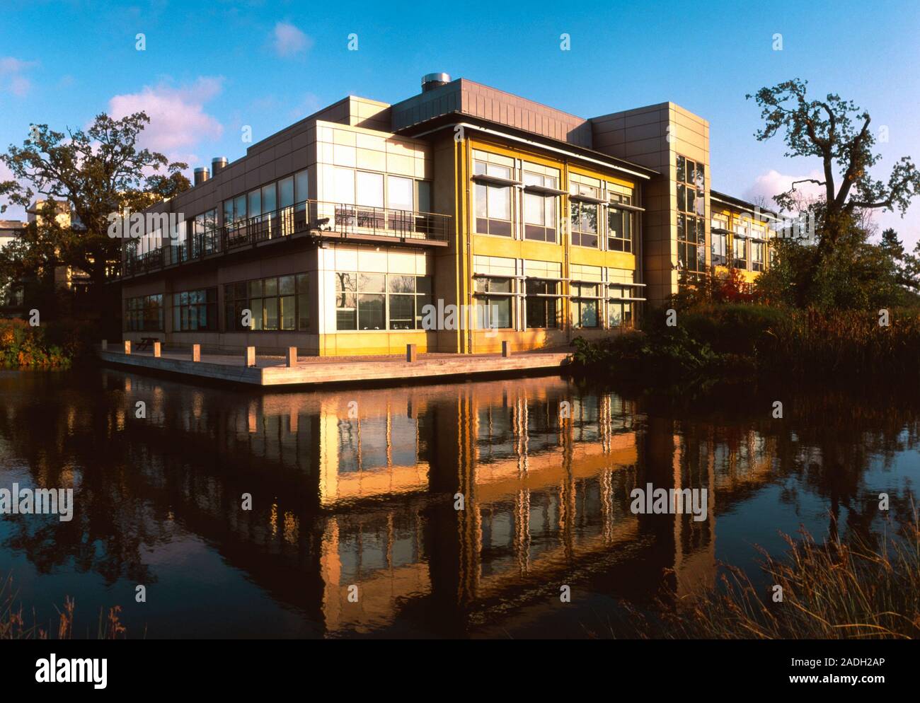 Sanger Centre. External view of the Sanger Centre in Cambridge, England ...
