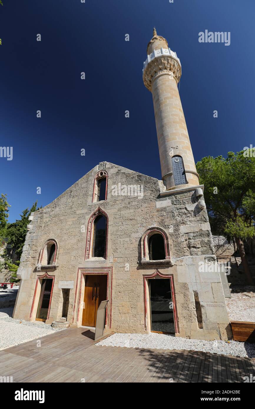 Bodrum Castle Mosque in Mugla City, Turkey Stock Photo - Alamy
